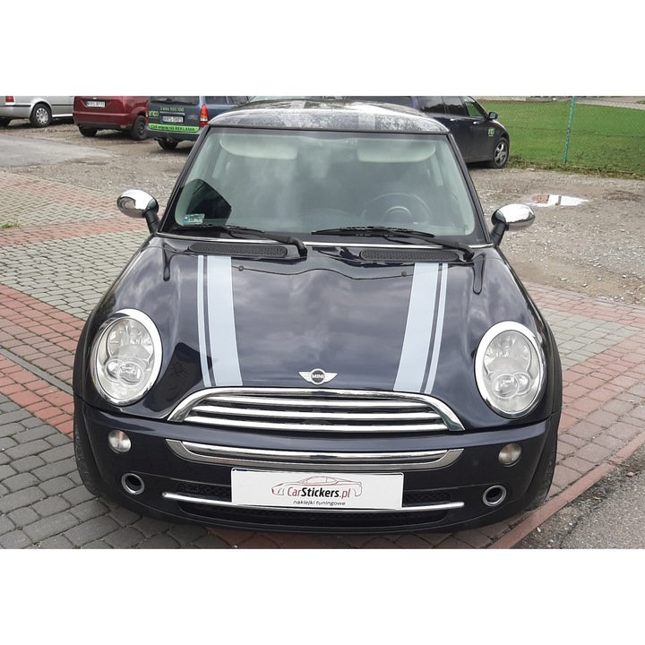 Set autocolante pentru capota si trapa, CarStickers.pl, Pentru Mini ...