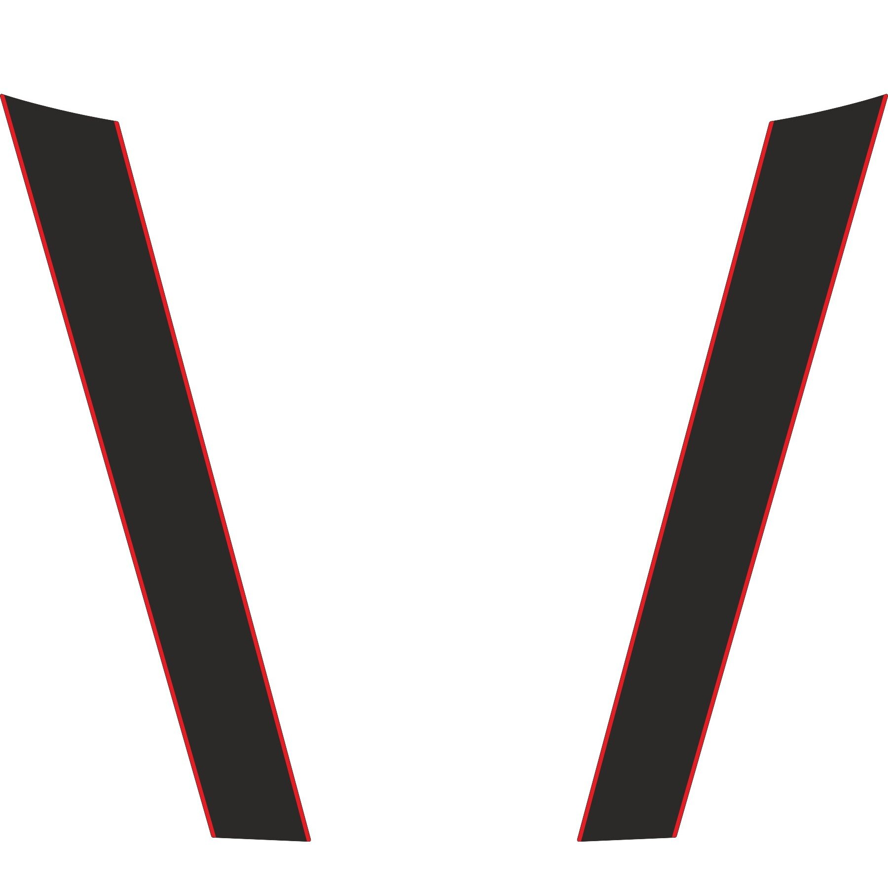 Set autocolante capota, CarStickers.pl, Pentru Mini Cooper R56, Negru ...