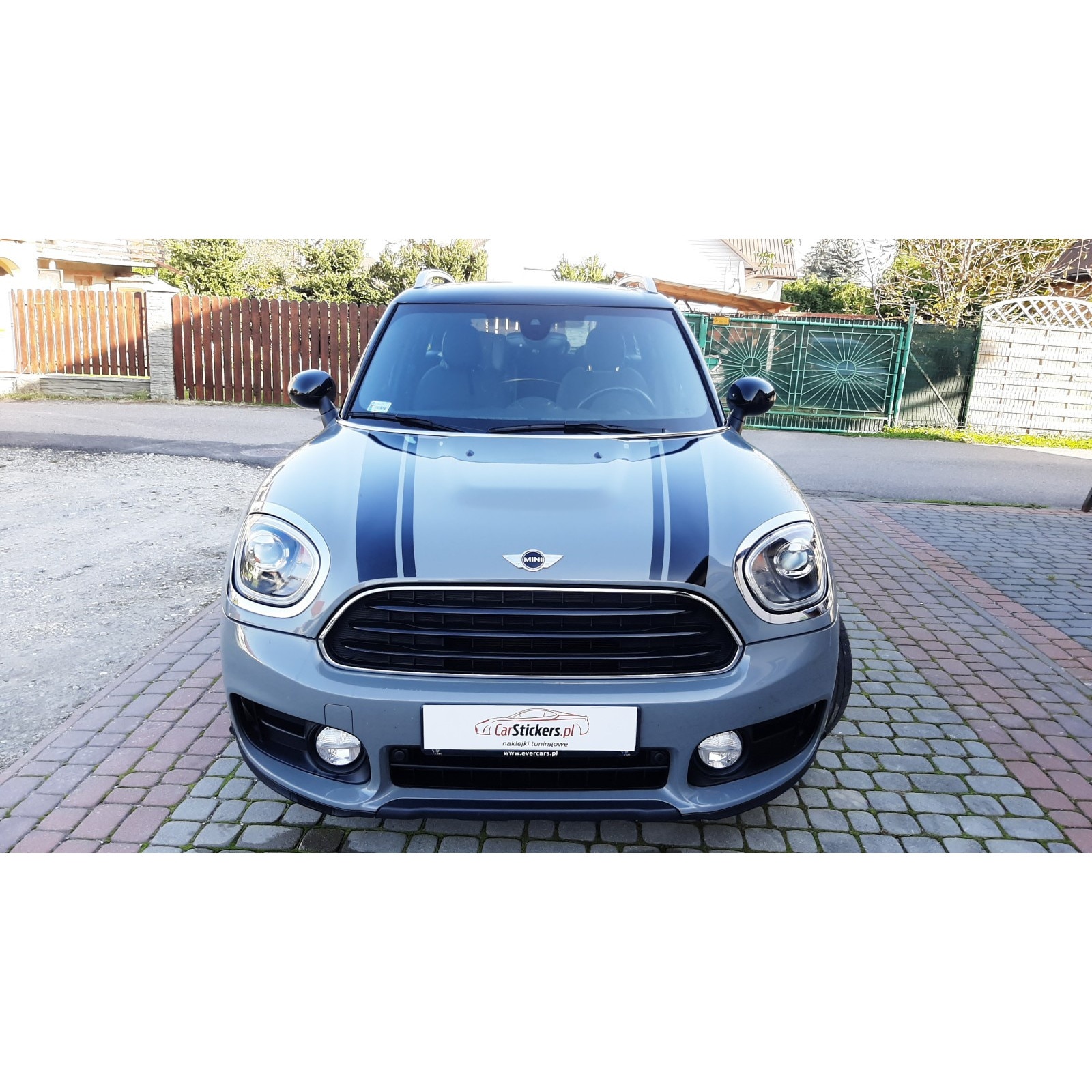 Set autocolante capota/laterale, CarStickers.pl, Pentru Mini COUNTRYMAN ...