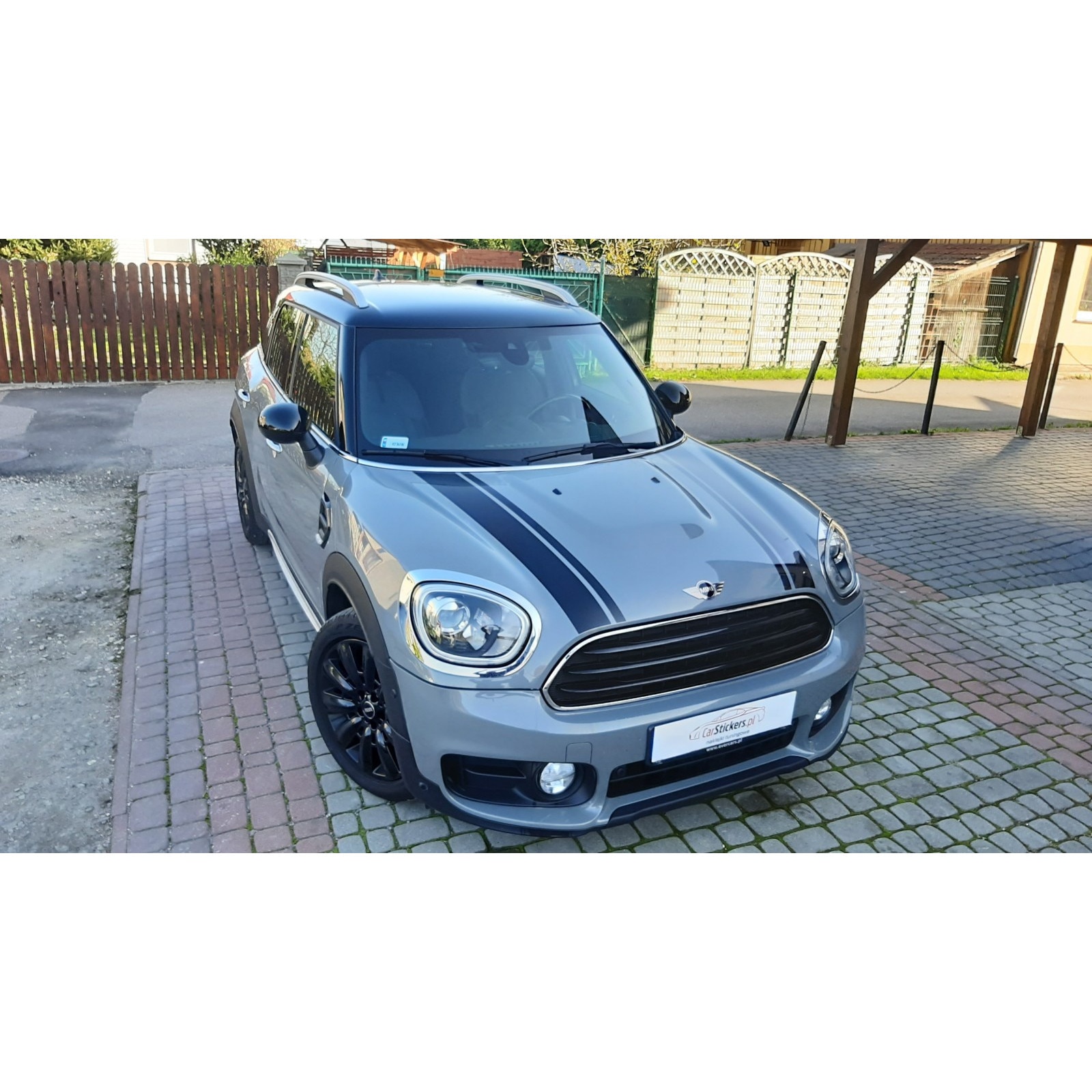 Set autocolante capota/laterale, CarStickers.pl, Pentru Mini COUNTRYMAN ...