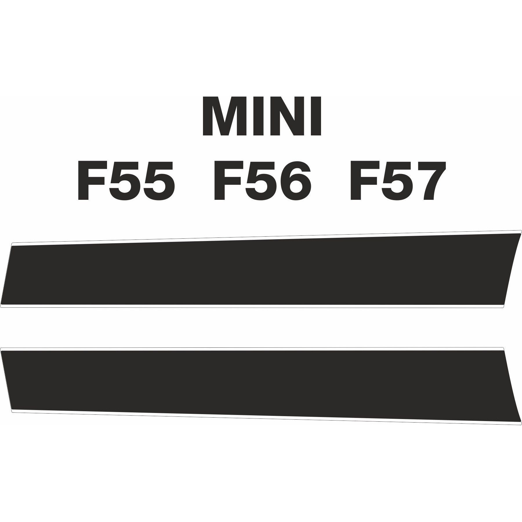 Set autocolante pentru capota, CarStickers.pl, Pentru Mini Cooper F55 ...