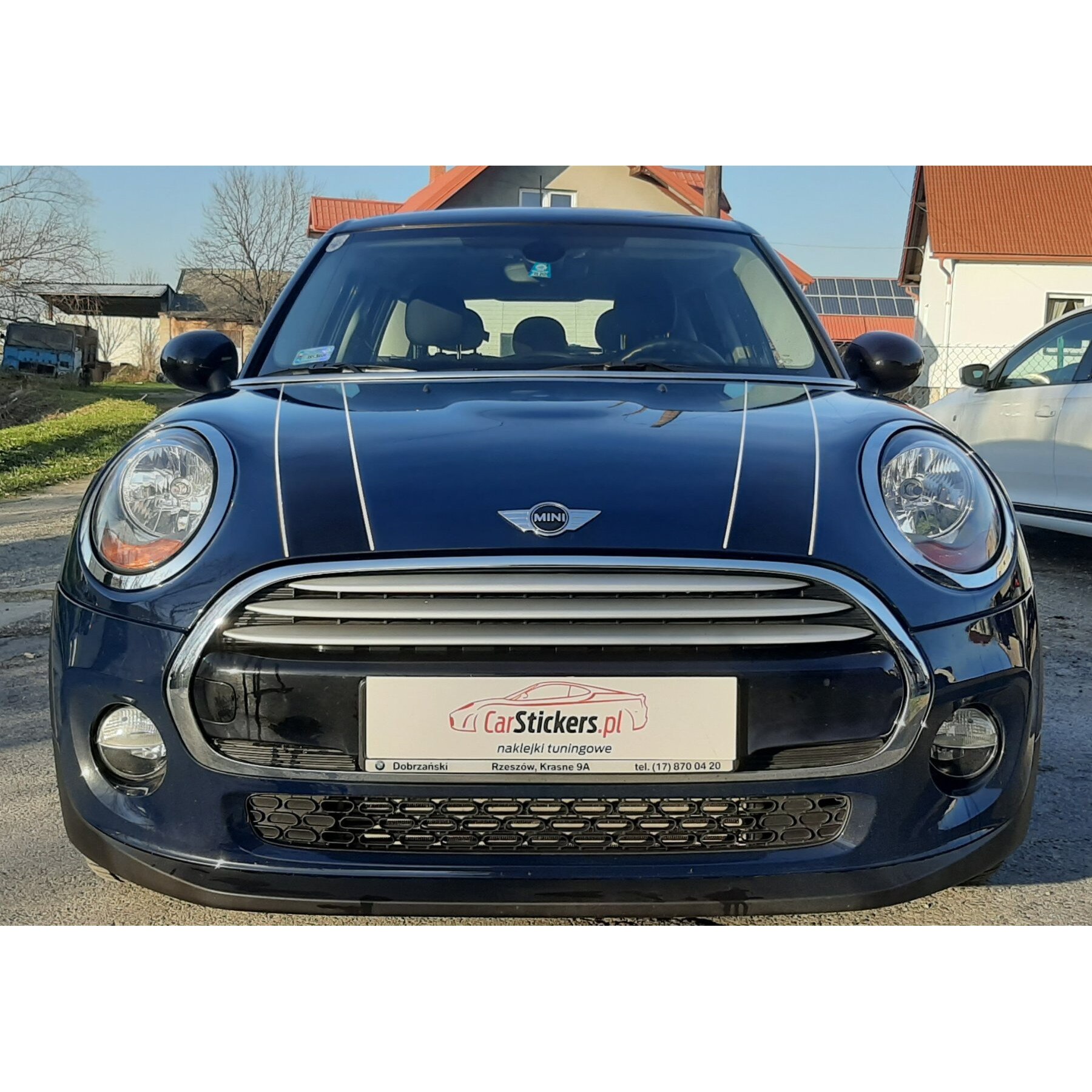 Set autocolante pentru capota, CarStickers.pl, Pentru Mini Cooper F55 ...