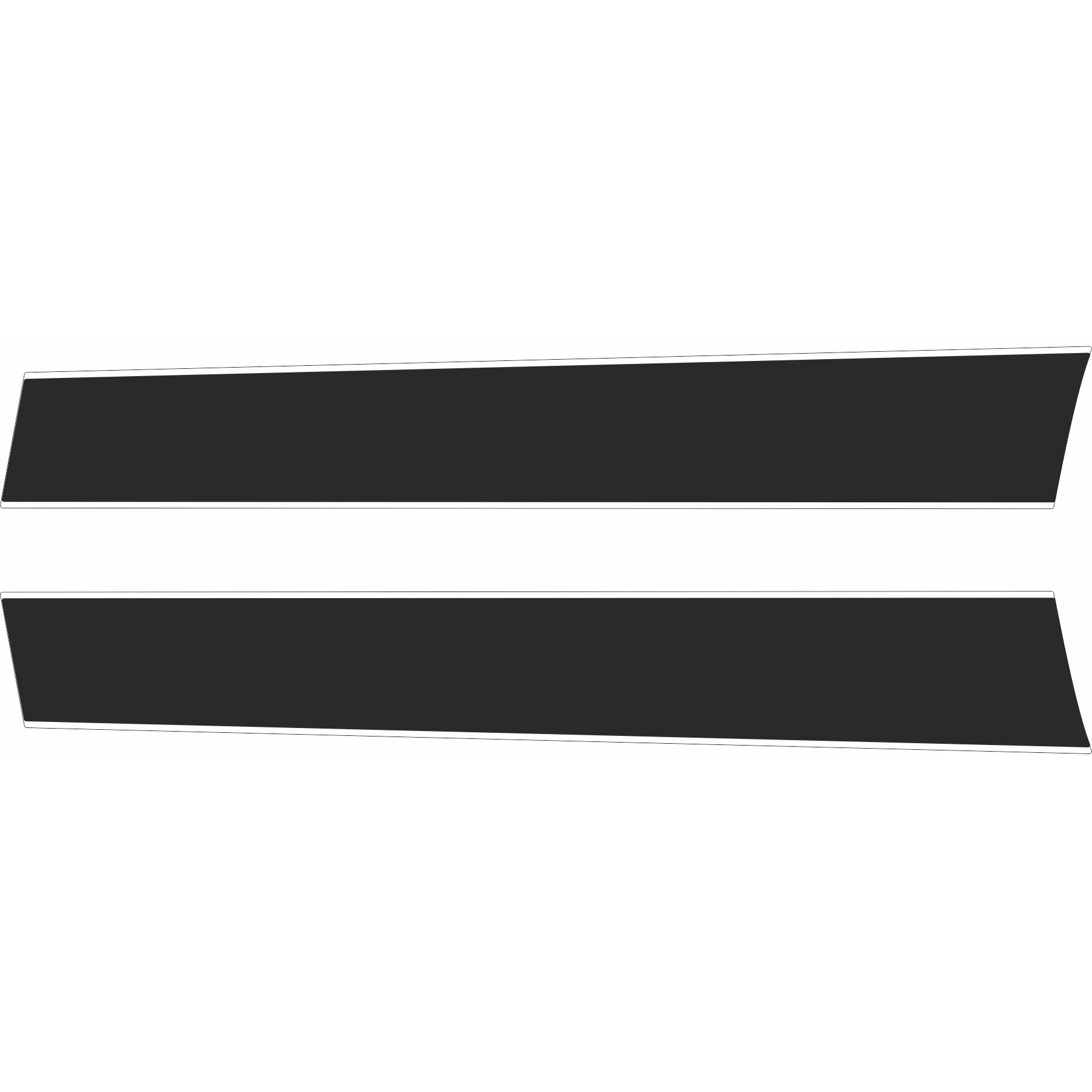 Set autocolante pentru capota, CarStickers.pl, Pentru Mini Cooper F55 ...