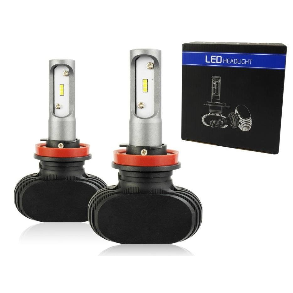 Set 2x becuri auto LED H9, Interlook, 50W, 8000 lm - eMAG.ro