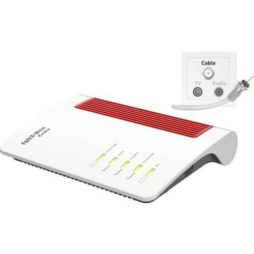 AVM FRITZ!Box 6660 Cable WLAN router modemmel Beépített modem: Kábel 2. ...
