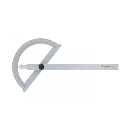 Raportor gradat, Limit, Otel, 80x120 mm, 0-180°, Gri - eMAG.ro