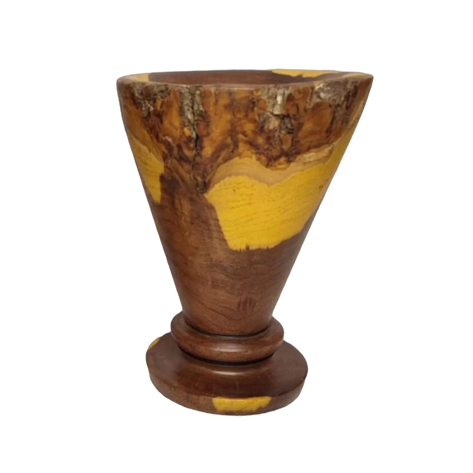 Potir cu baza matero Other, Lemn, Maro - eMAG.ro