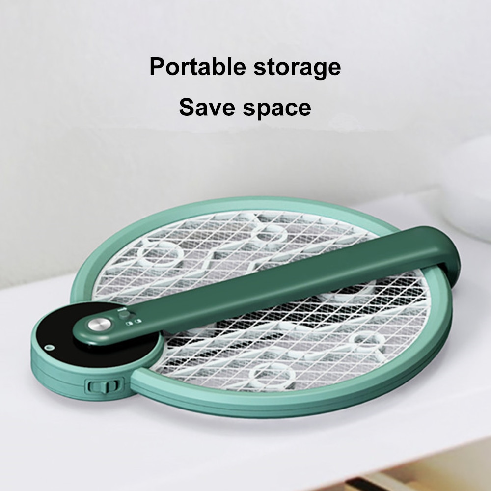 Plici electric de tantari/muste, 1000 mAh, Verde - eMAG.ro