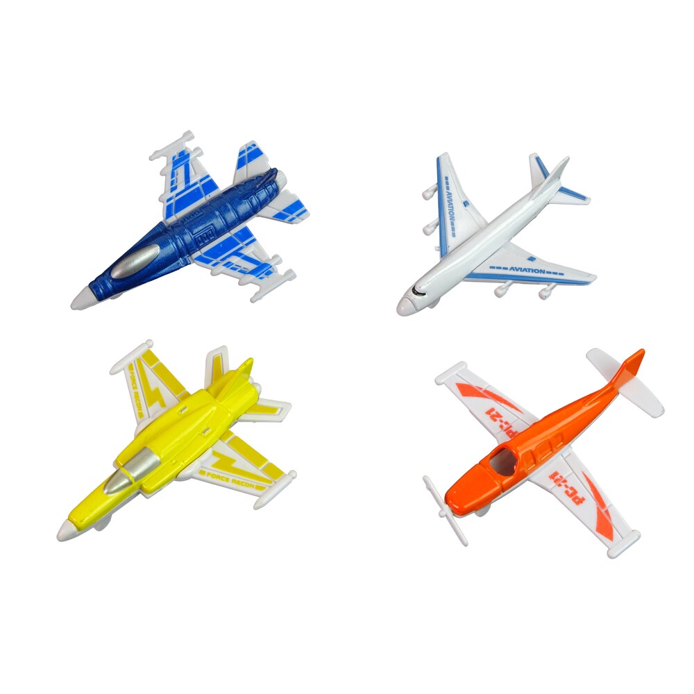 Set avioane, Lean Toys, Multicolor, 8 bucati - eMAG.ro
