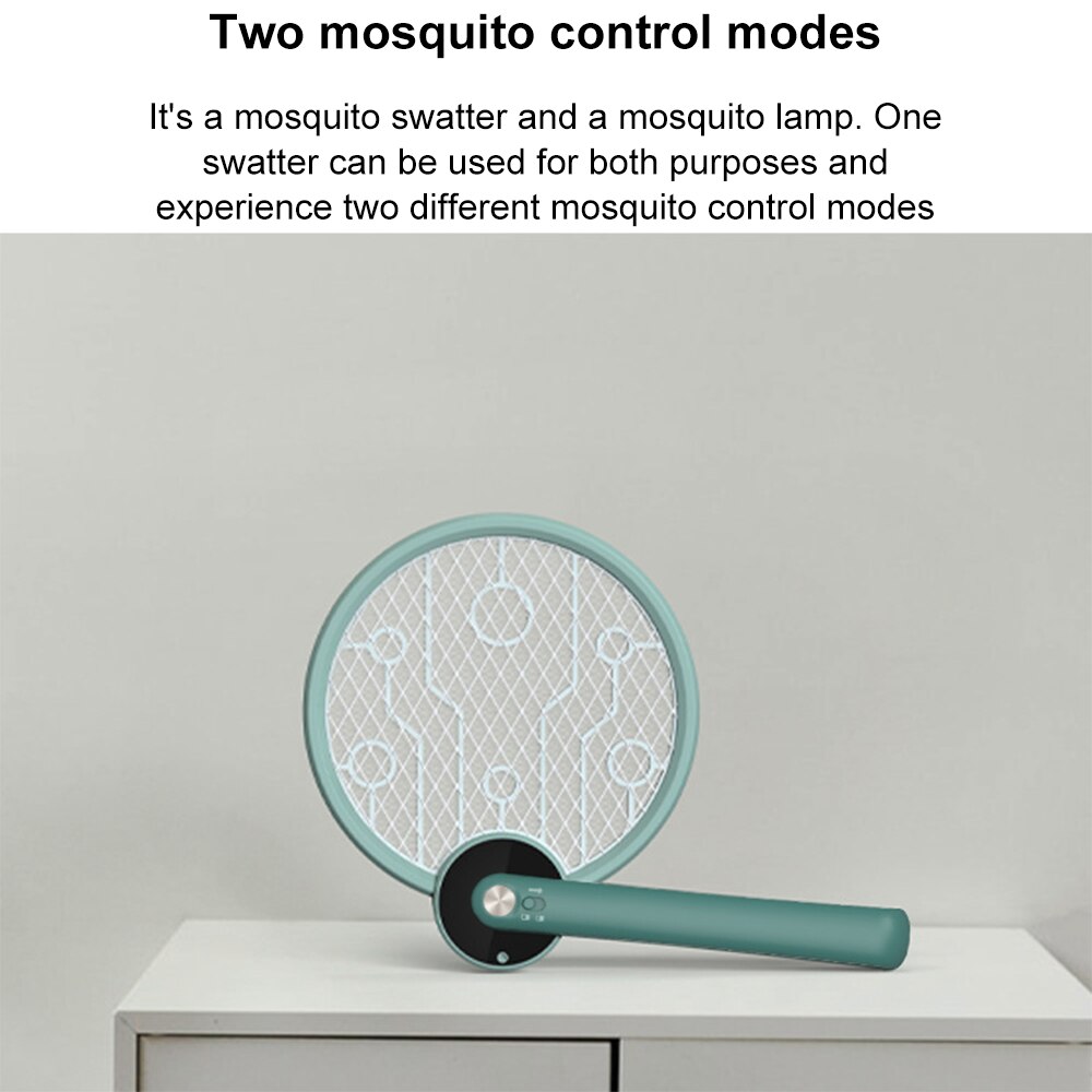 Plici electric de tantari/muste, 1000 mAh, Bej - eMAG.ro