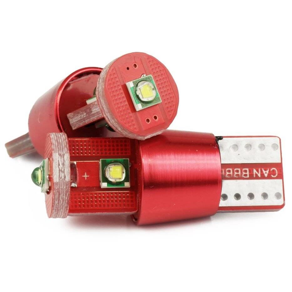 Bec auto, Interlook, LED, Rosu - eMAG.ro