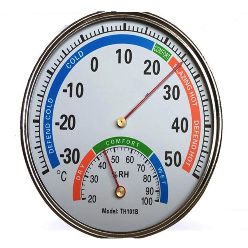 Termometru cu higrometru analogic TH101Bb OR - eMAG.ro