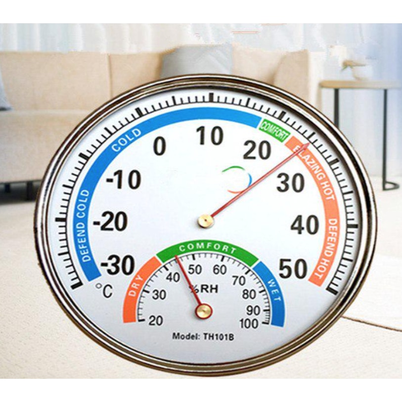 Termometru cu higrometru analogic TH101Bb OR - eMAG.ro