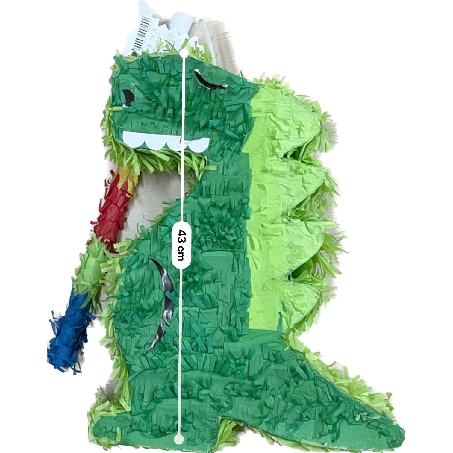 Pinata pentru petrecerile copiilor, model DINOZAUR, GATA asamblat, se ...