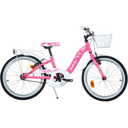 Bicicleta copii Dino Bikes 20" City Smarty fuchsia - eMAG.ro