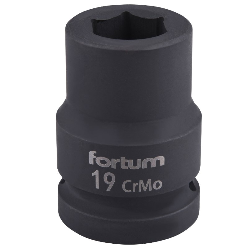 Cheie tubulara de impact, Fortum, 3/4", 19mm, L 52mm - eMAG.ro