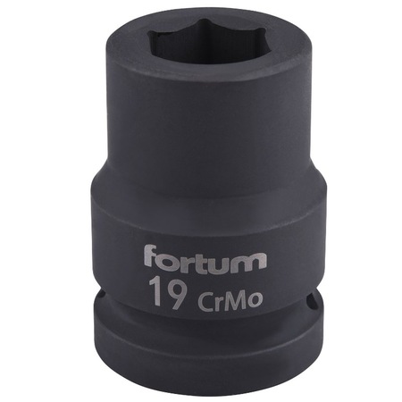Cheie tubulara de impact, Fortum, 3/4", 19mm, L 52mm - eMAG.ro