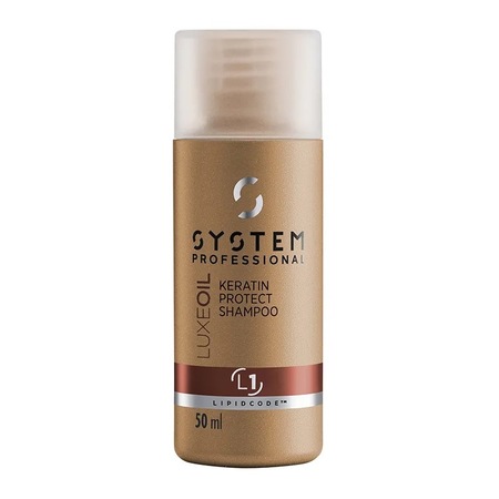 Sampon pentru par degradat System Professional LuxeOil Keratin, 50 ml ...