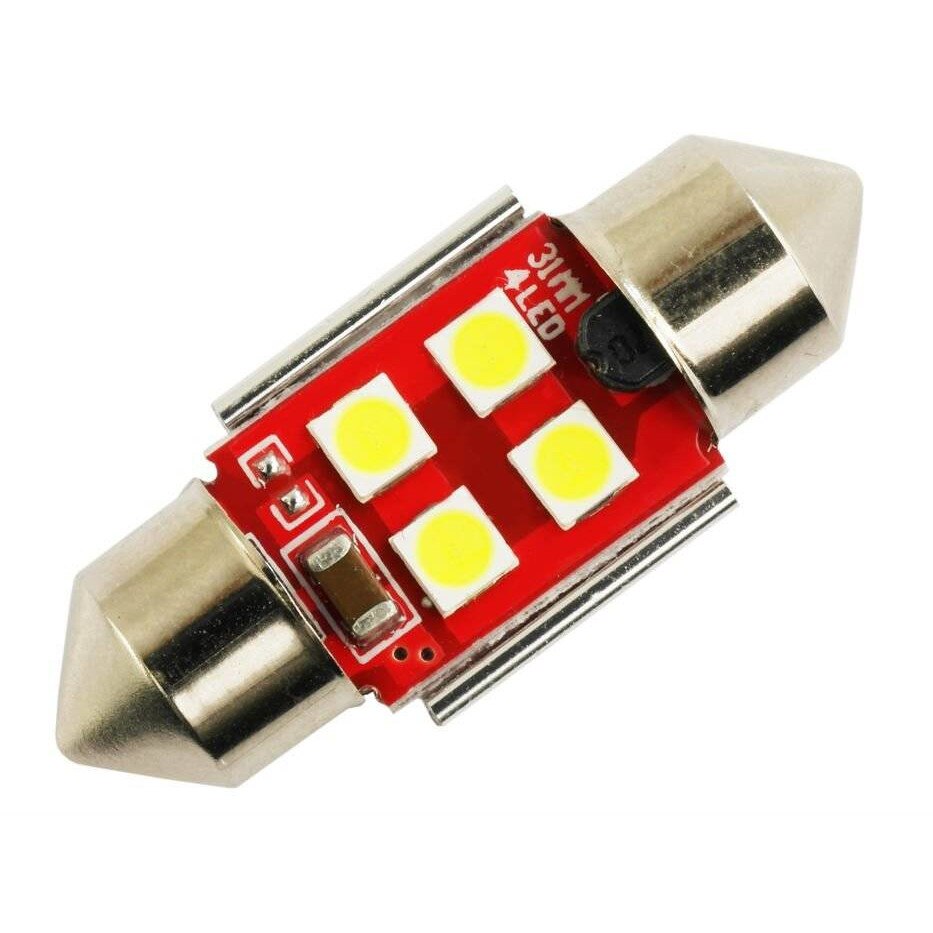 Set becuri auto, Interlook, LED, C5W, Auriu - eMAG.ro