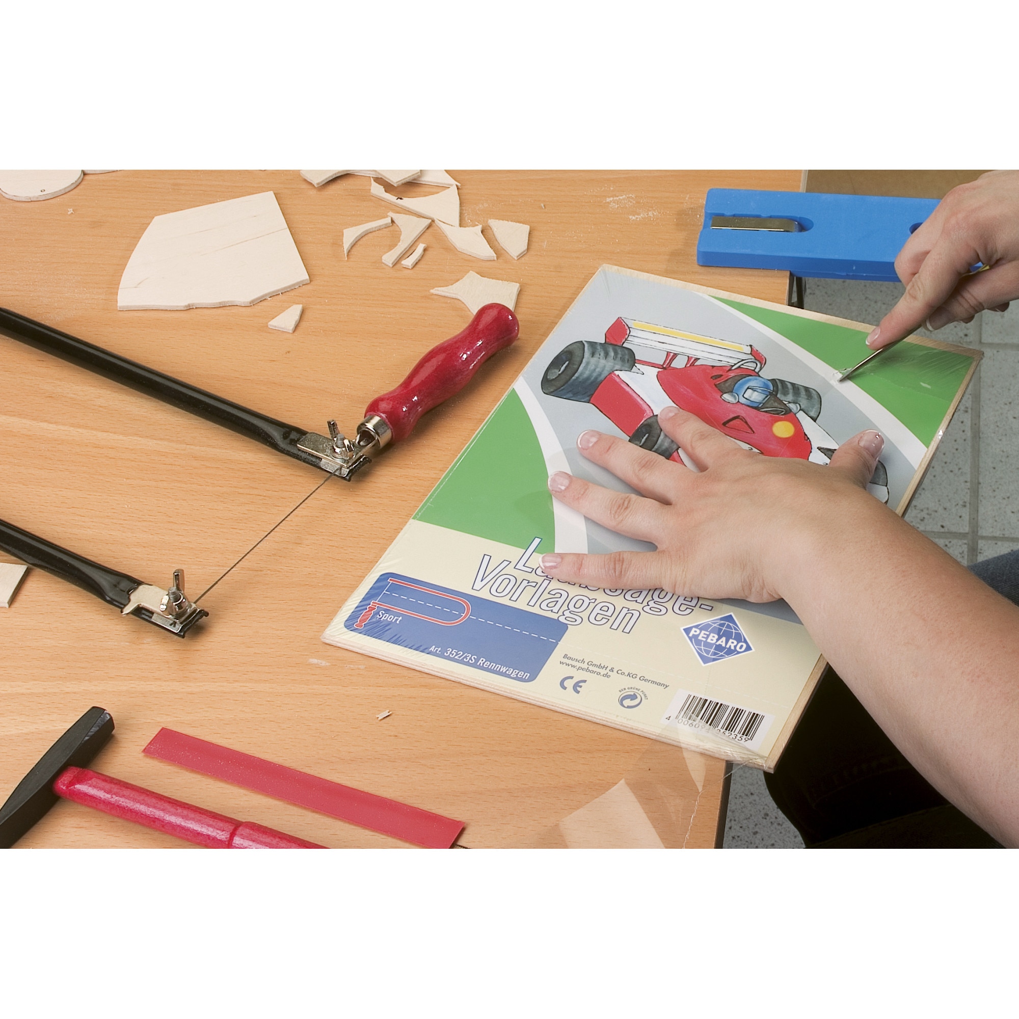 Set placaj pentru traforaj model Locomotiva 310/1S, 8+ ani - eMAG.ro