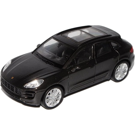 Macheta metalica Welly 1:34 Porsche Macan Turbo, Negru - eMAG.ro
