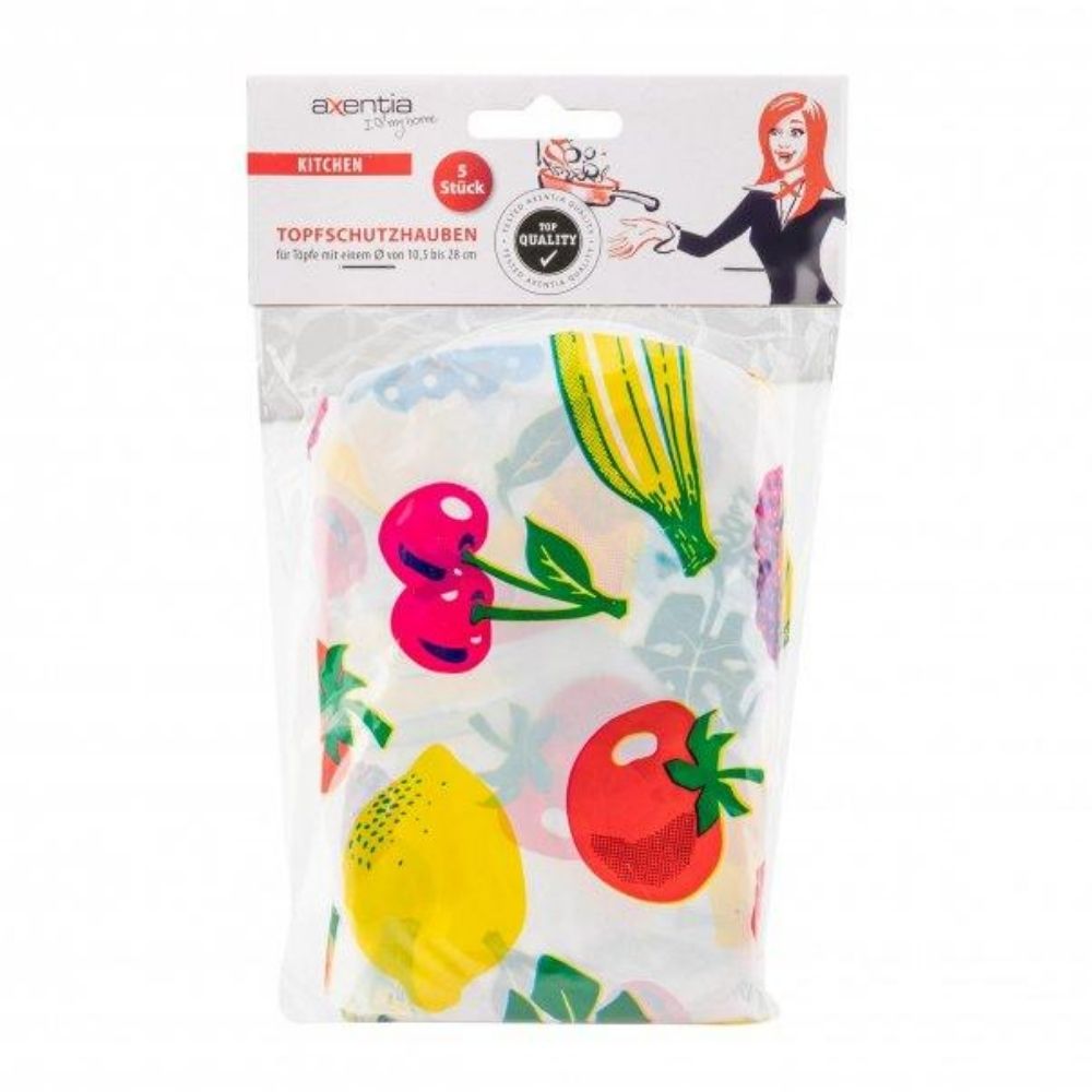 Set 5 capace plastic, reutilizabile, pentru castron, oala - eMAG.ro