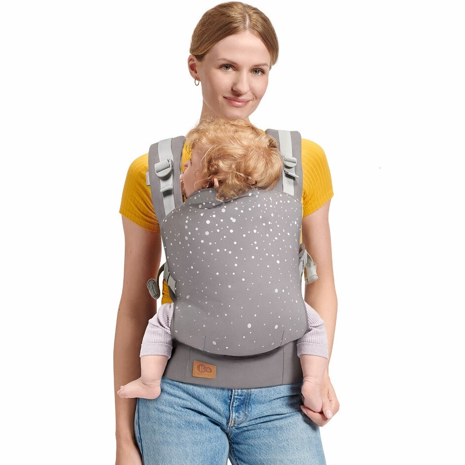 Sistem de purtare, Kinderkraft Nino, confetti grey - eMAG.ro