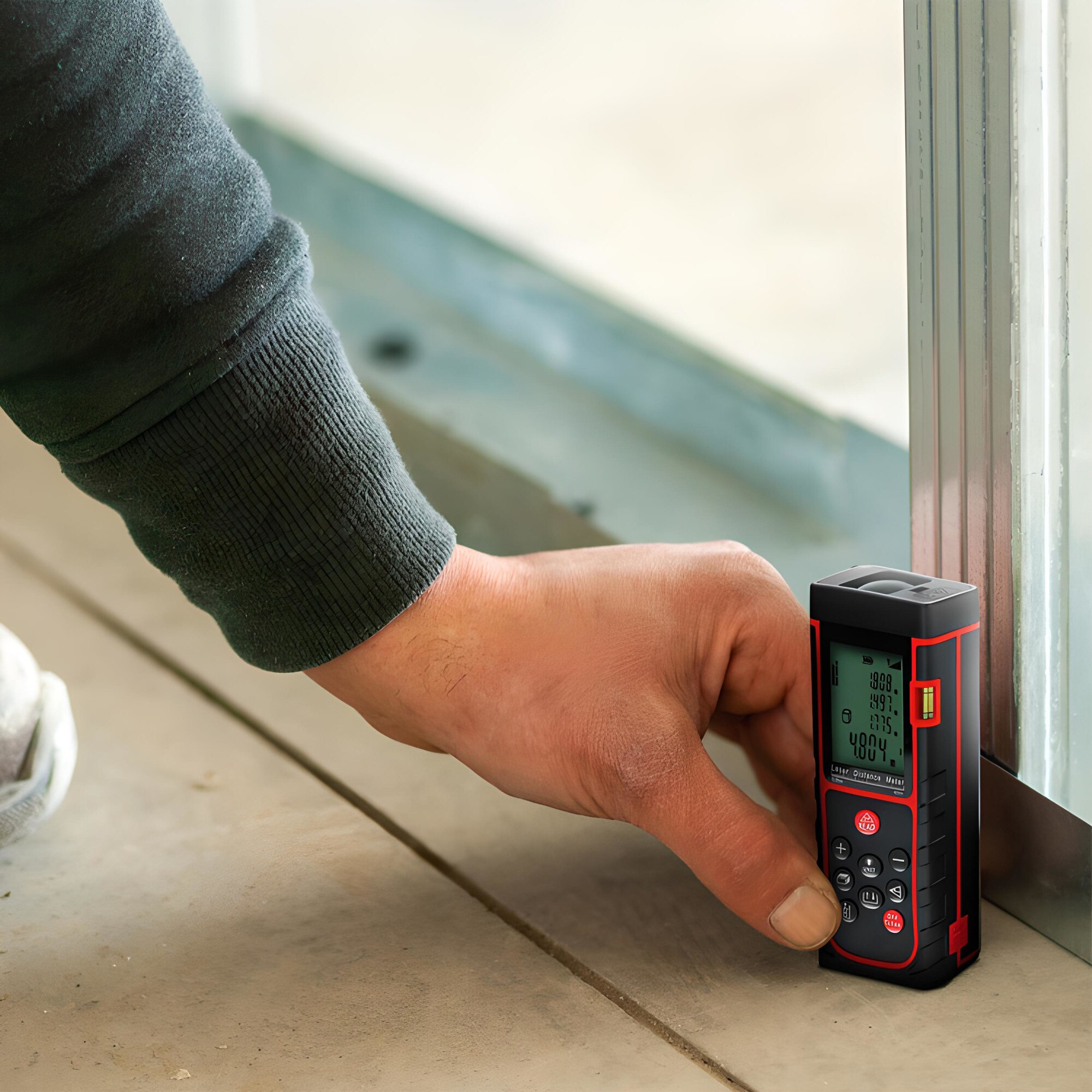 Telemetru cu laser 40 m, Atolla, LCD 2.5", precizie +/- 1,5mm, IP54 ...