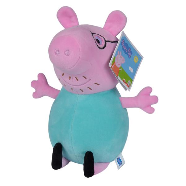 Set jucarii de plus Simba, Familia Peppa Pig, 16-20cm, Multicolor - eMAG.ro