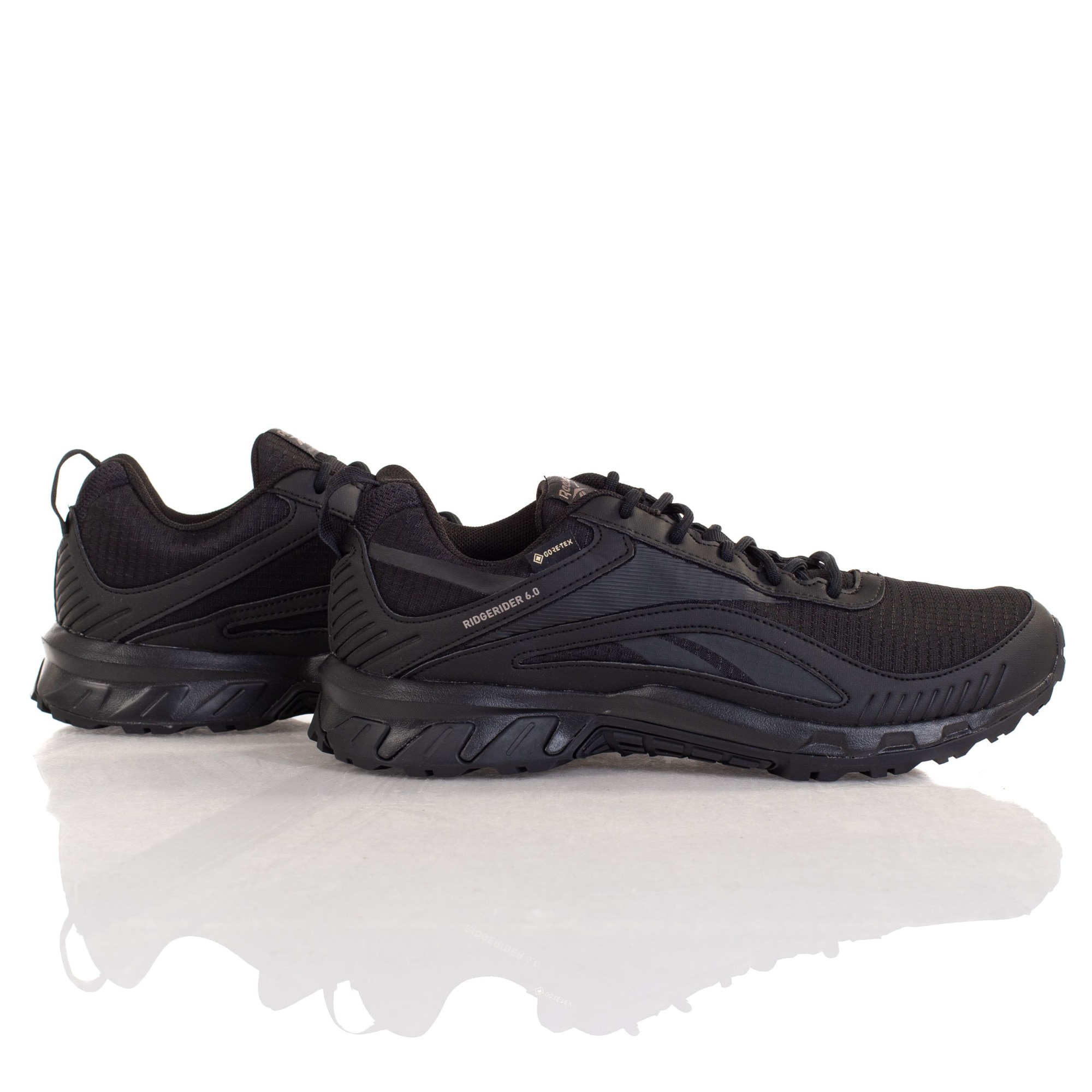 Tenisi barbati Ridgerider 6 GTX, Reebok, Material sintetic, Negru, 44 ...