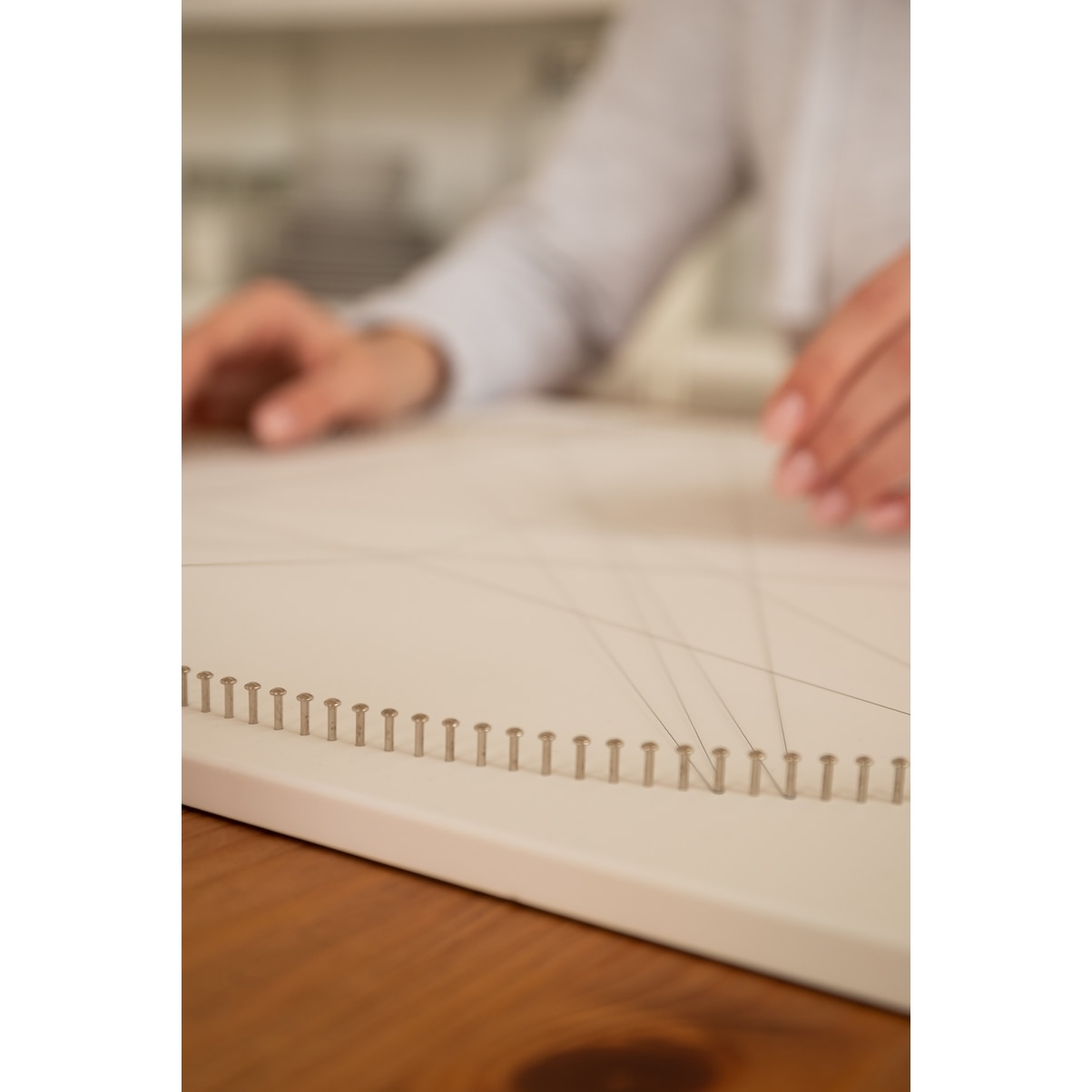 Kit complet de String Art Criando de realizat portrate cu fire de ata ...