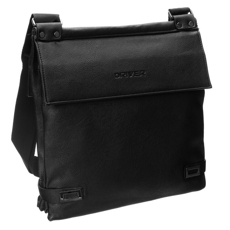 Geanta de Umar Barbati, Piele Naturala neagra - eMAG.ro