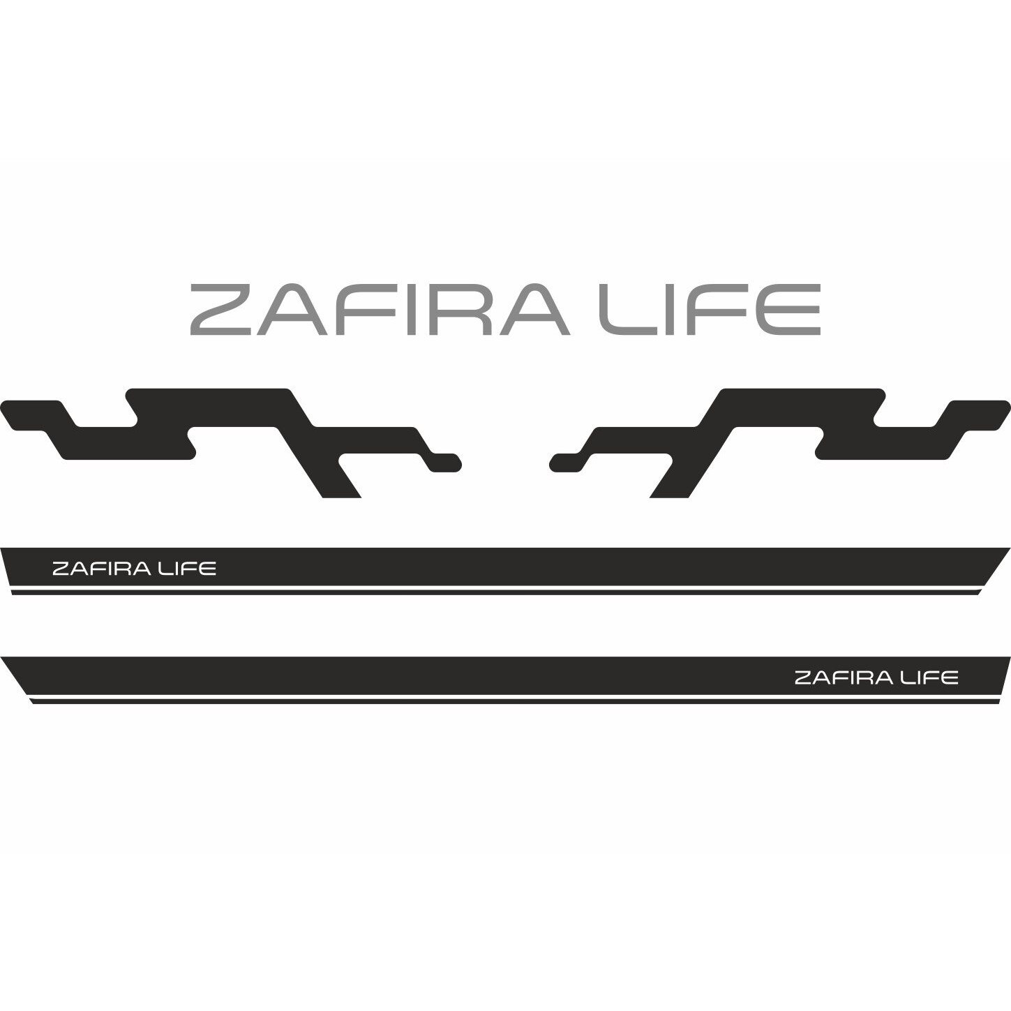 Set autocolante, CarStickers.pl, Pentru OPEL ZAFIRA - eMAG.ro