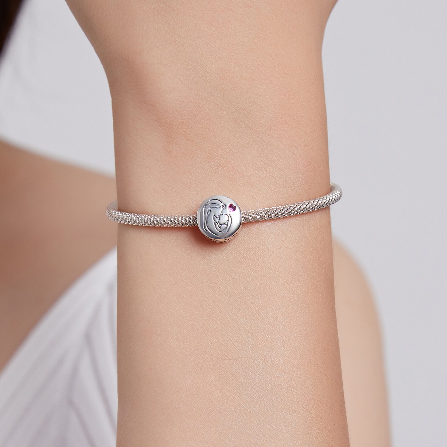 Talisman din argint Unconditional Love - eMAG.ro