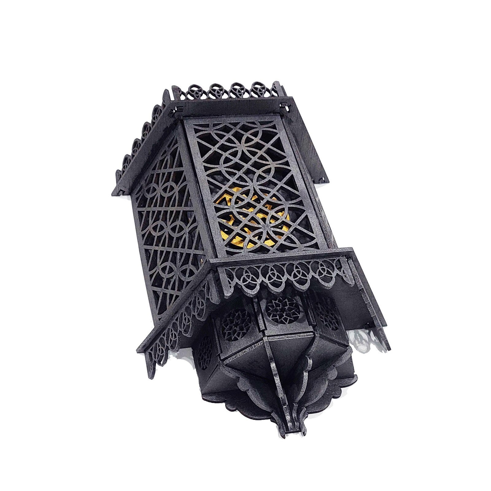 Lampa cu leduri, Alhambra, Antracit, 18.5x32x32 cm - eMAG.ro