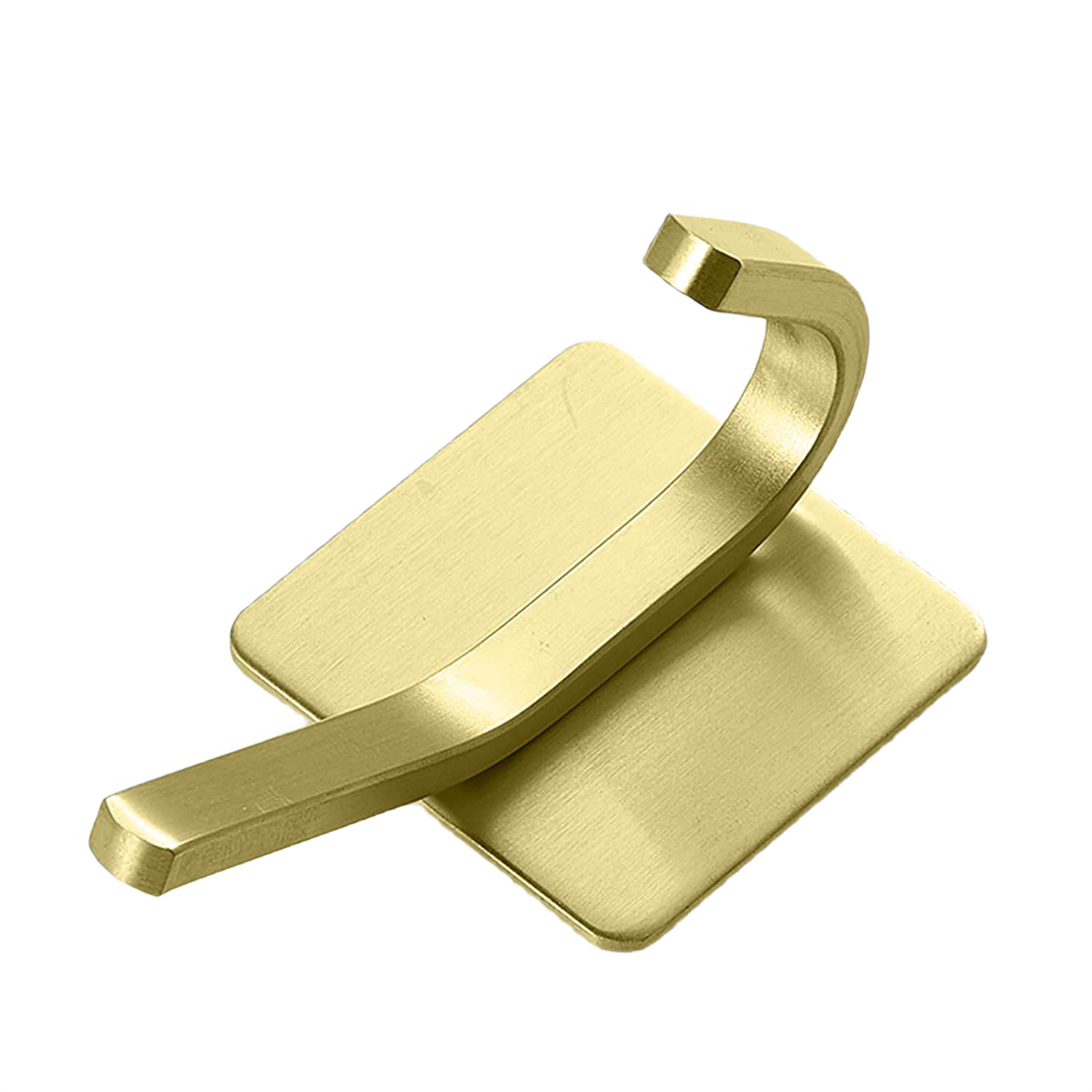 Set 2 Carlige tip cuier baie pentru prosop, din otel inoxidabil, auriu ...