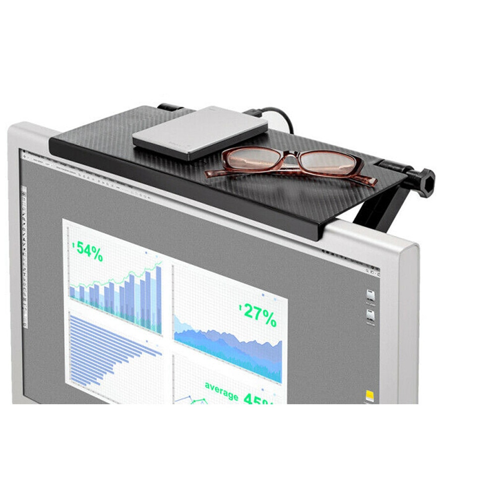 Raft pentru TV sau monitoare LED, pliabil, DIGIMAT, spatiu mare de ...