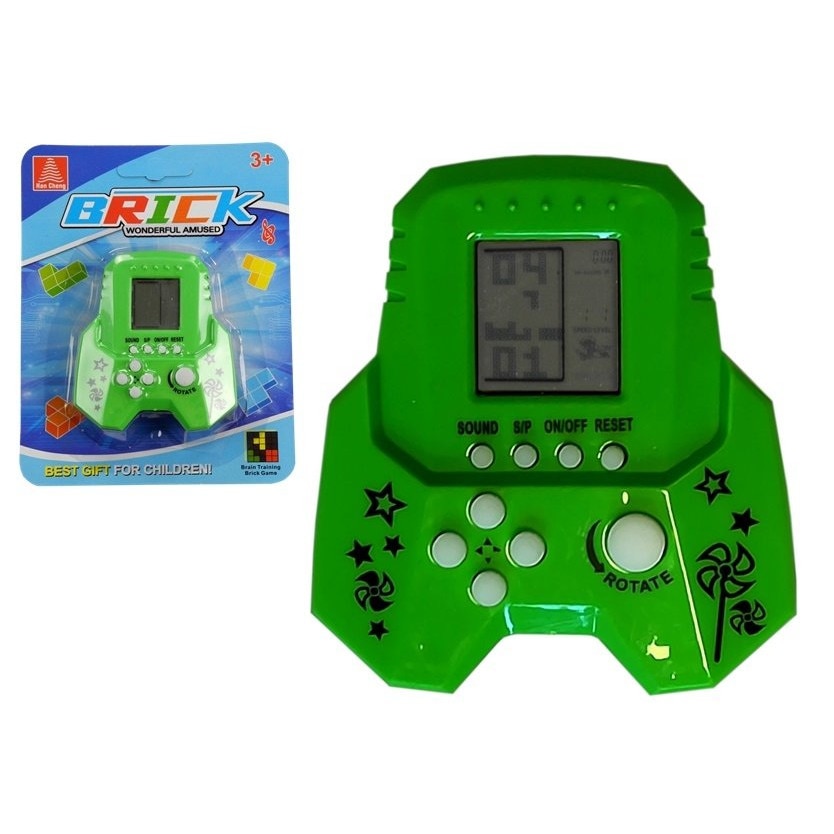 Joc electronic Tetris, Brick, Verde - eMAG.ro