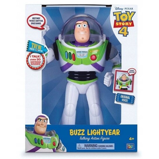 TS4 Talking Buzz Lightyear 30 cm lengyel 64069 - eMAG.hu