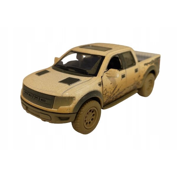 Masina Ford F150 Offroad, Metal/Plastic, 1:46, Bej - eMAG.ro