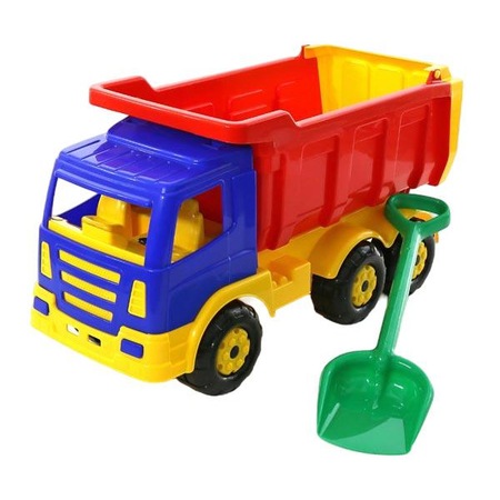 Set basculanta si lopata Wader, Plastic, Multicolor - eMAG.ro