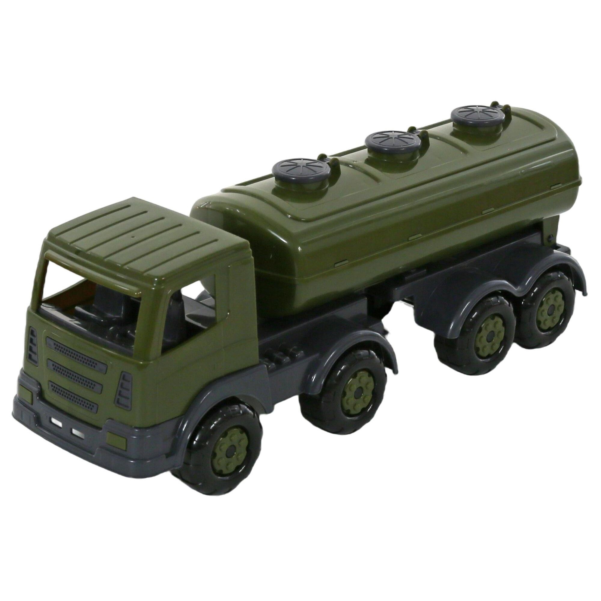 Masina militara cu cisterna, Wader, 49162, Plastic, 2 ani+, Verde - eMAG.ro