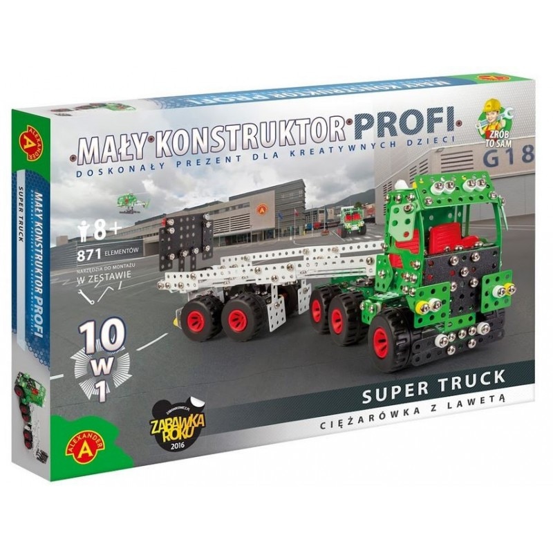 Set de constructie, Alexander, Model camion, 8 ani+ - eMAG.ro
