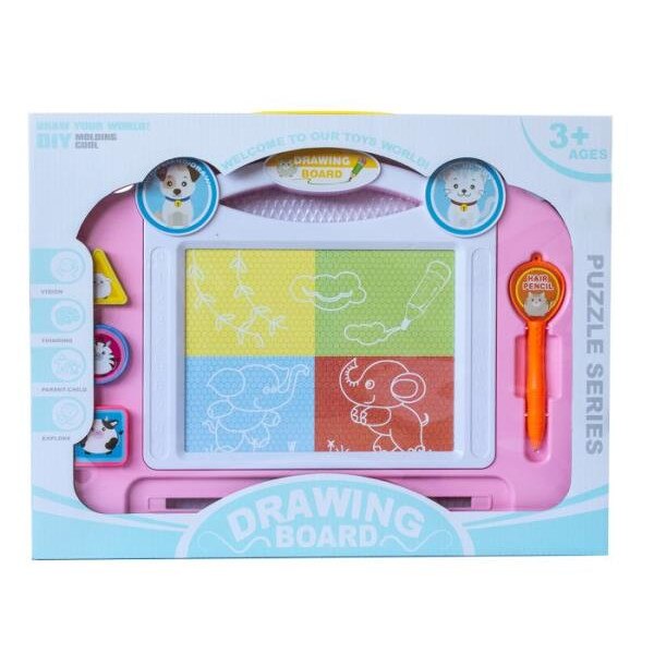 Tabla magnetica colorata, 3 ani+ - eMAG.ro