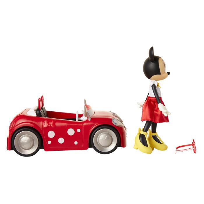 Papusa Minnie Mouse + masina, Multicolor - eMAG.ro