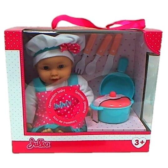 Papusa bebe cu accesorii, Polesie, 35 cm, Multicolor - eMAG.ro