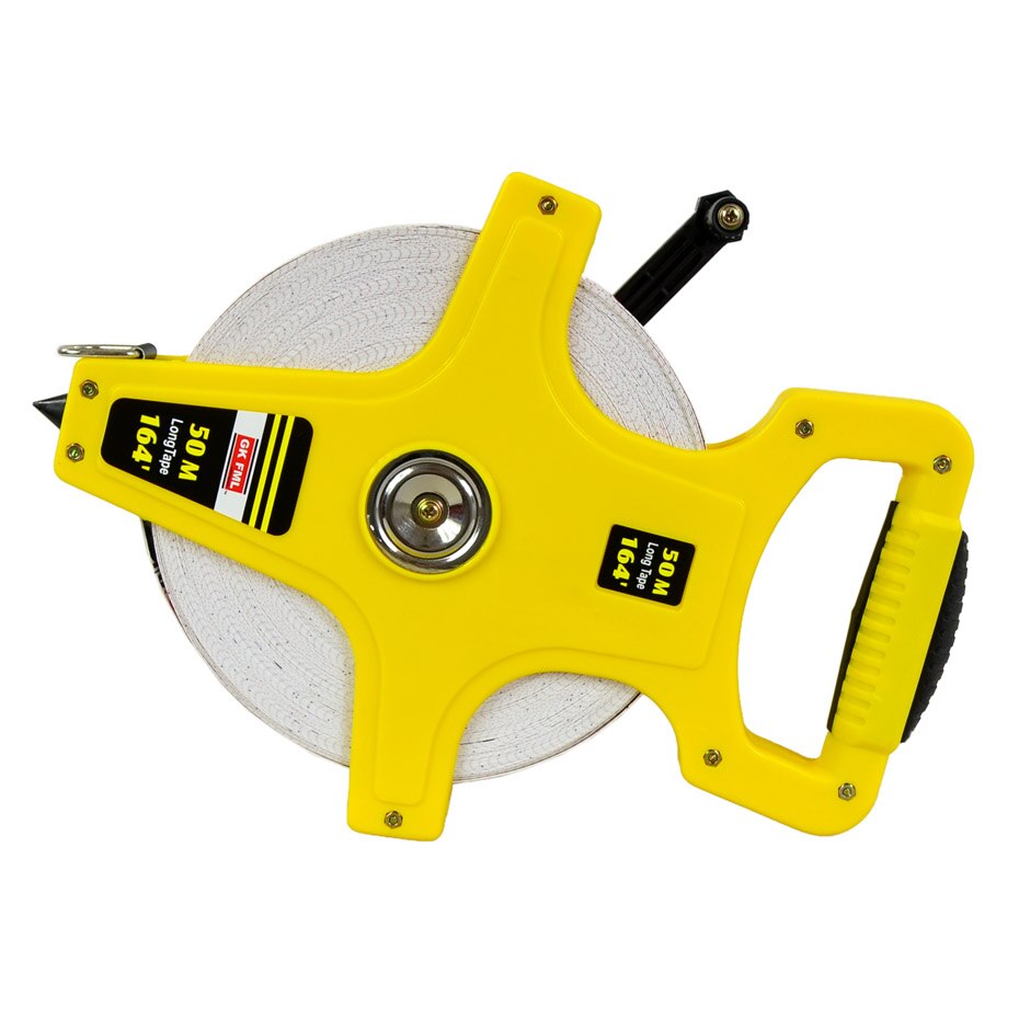 Ruleta de masurat, Plastic, 50 m, Galben - eMAG.ro