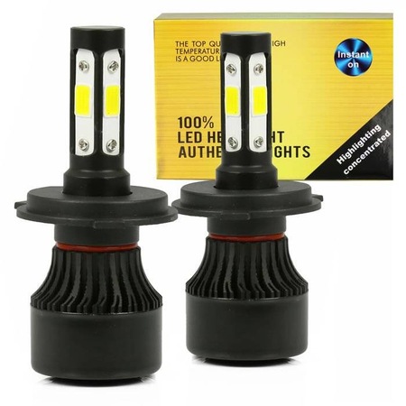 Set 2x becuri LED auto H4, Interlook, 80W, 16000 lm - eMAG.ro