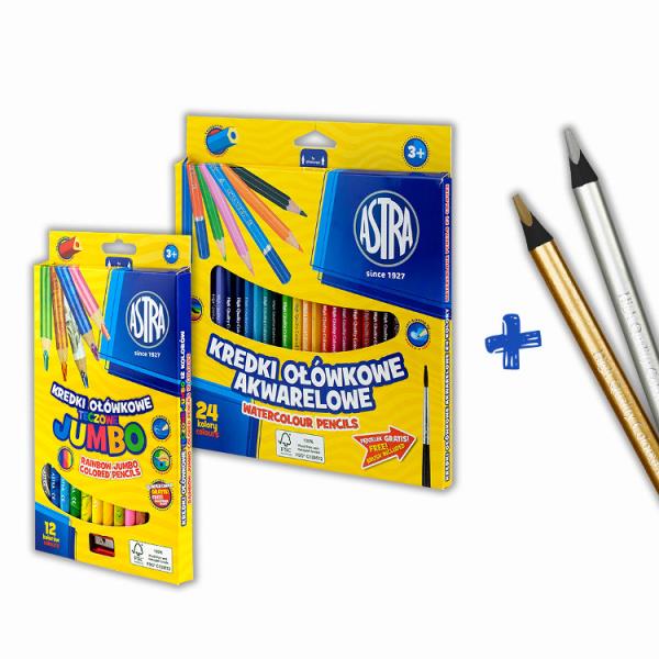 Set creioane de colorat, Multicolor - eMAG.ro