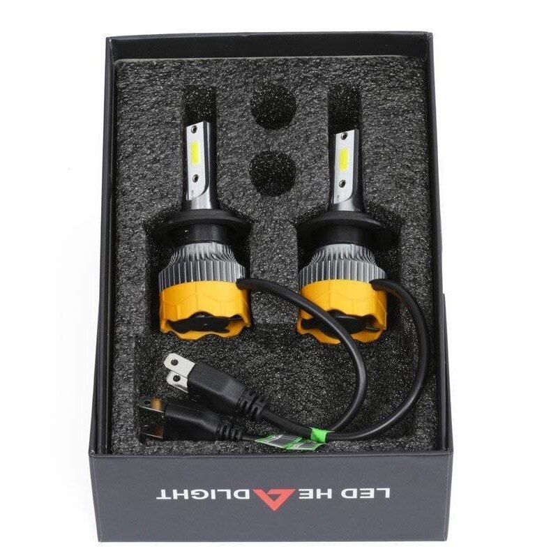 Set 2x becuri auto LED H1, Interlook, 80W, 20000 lm - eMAG.ro